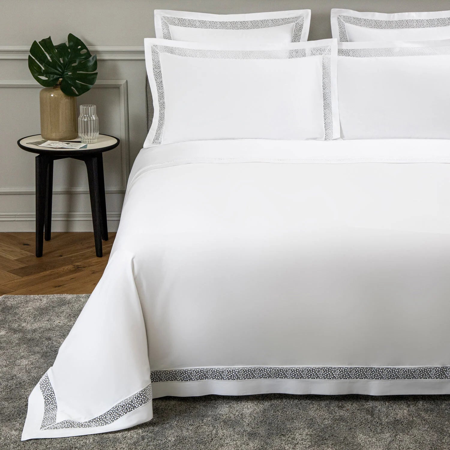 Frette Forever Lace Duvet Cover | Italian Bedding Dubai UAE